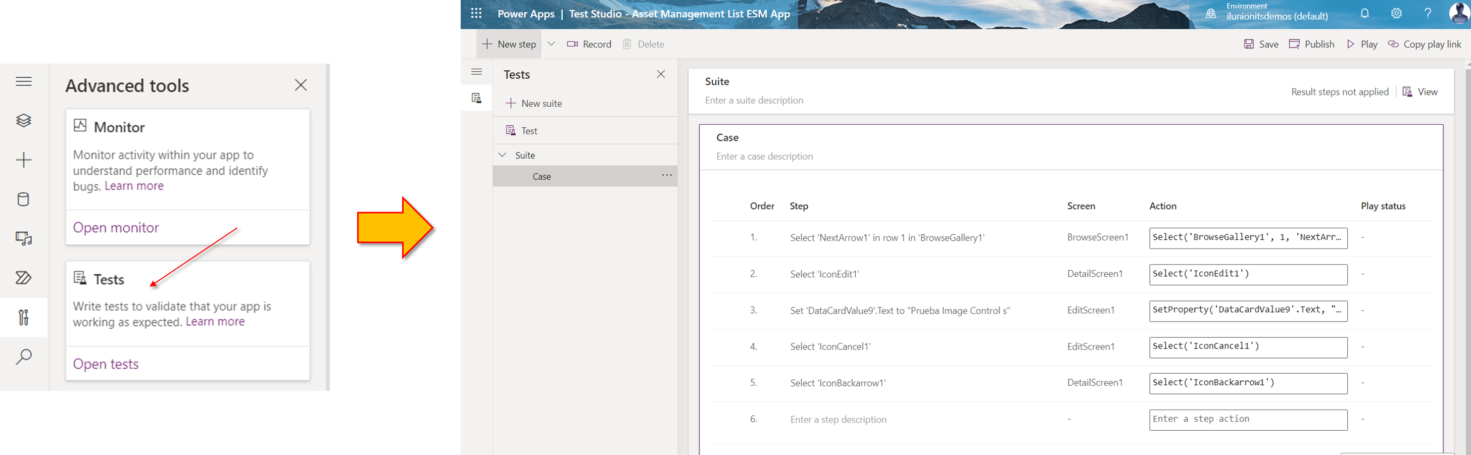 Primera aproximación a Test Engine: Testing canvas apps – Un paseo por ...